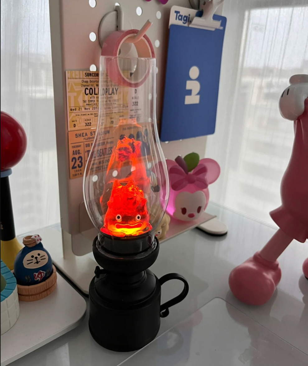 Howl's Moving Castle Calcifer Table Lamps – Ghibli Museum Store