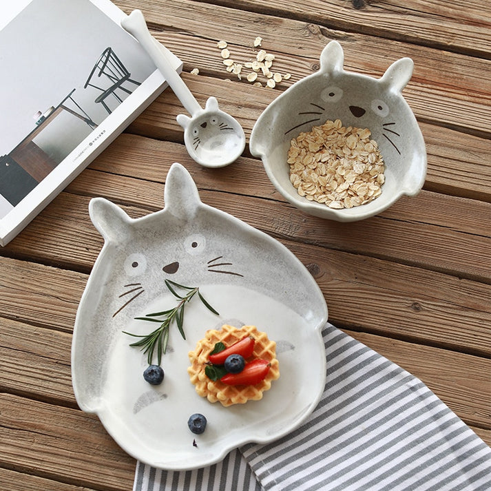 My Neighbour Totoro Ceramic Plates – Ghibli Museum Store