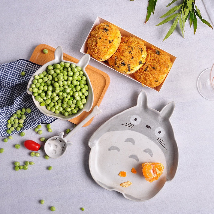 My Neighbour Totoro Ceramic Plates – Ghibli Museum Store